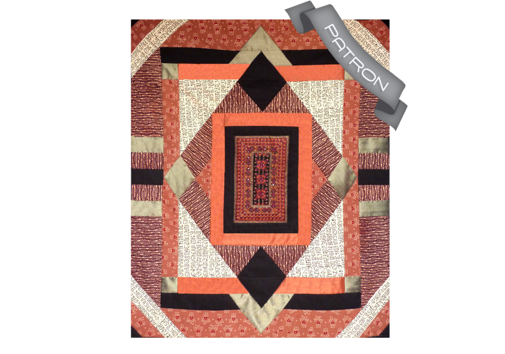 Patron du Patchwork Manae | Boutique Textile | Neelam.fr