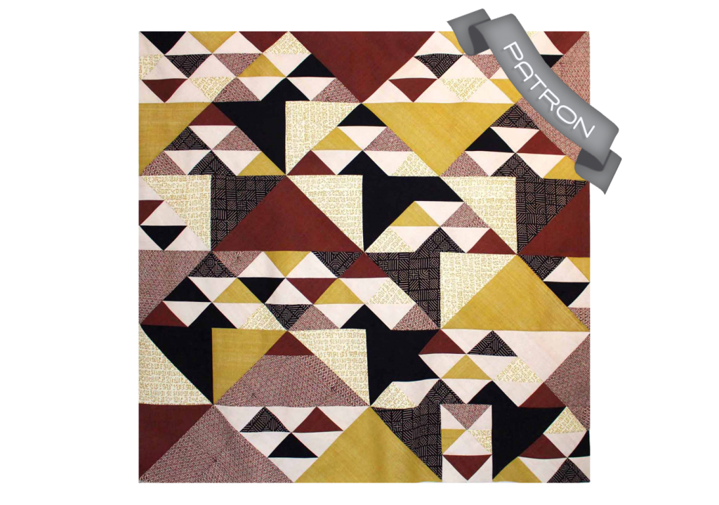 Patron du patchwork CUJA | Boutique DIY - Textiles | Neelam.fr
