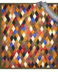 Patron du patchwork KUMA | Boutique DIY - Textiles | Neelam.fr