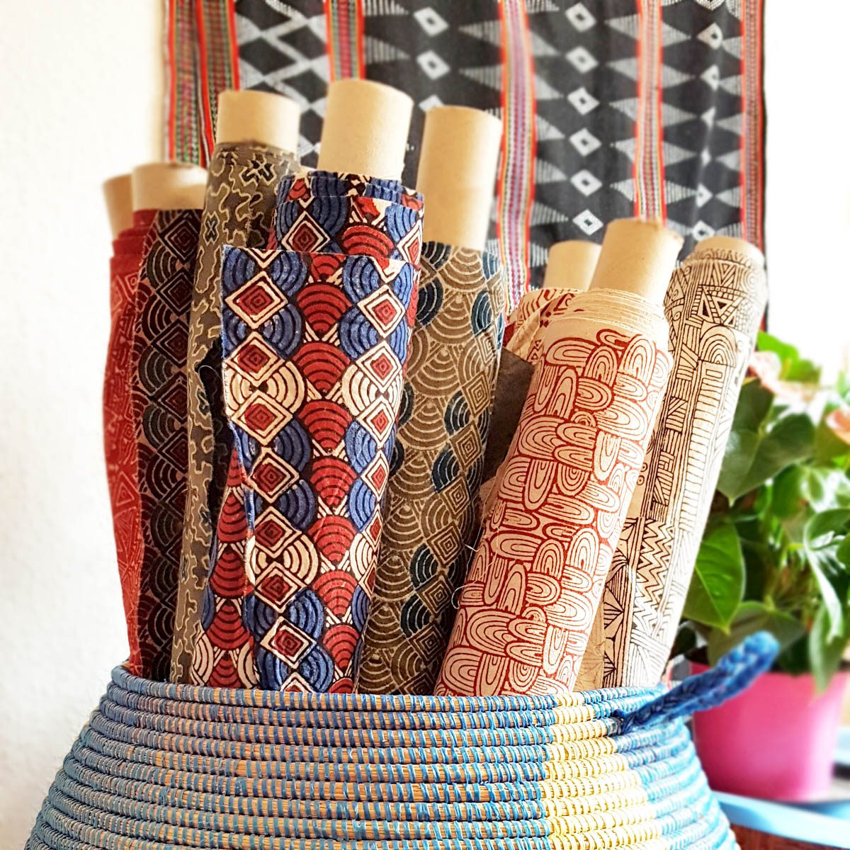 Neelam Textiles Nomades. Boutique art textile, kit DiY, patchwork, tissus