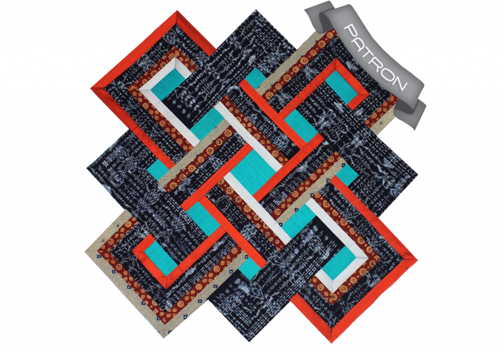 Patron du patchwork Guatemala | Boutique patchwork | Tissus artisanaux