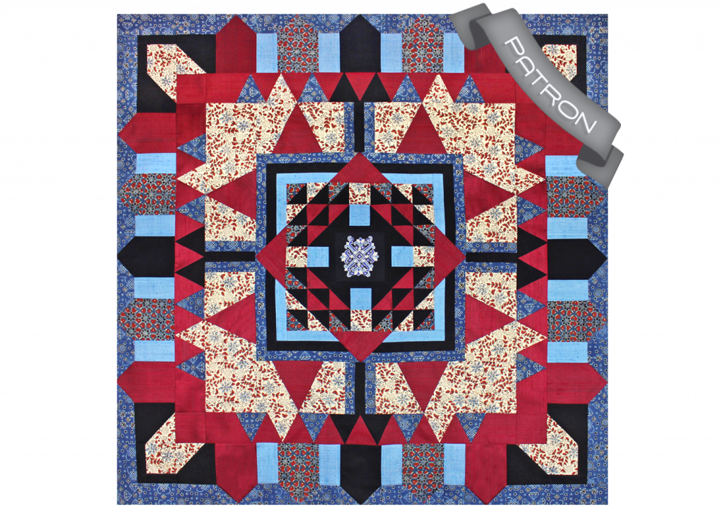 Patron du patchwork Asha | Boutique patchwork | Tissus artisanaux