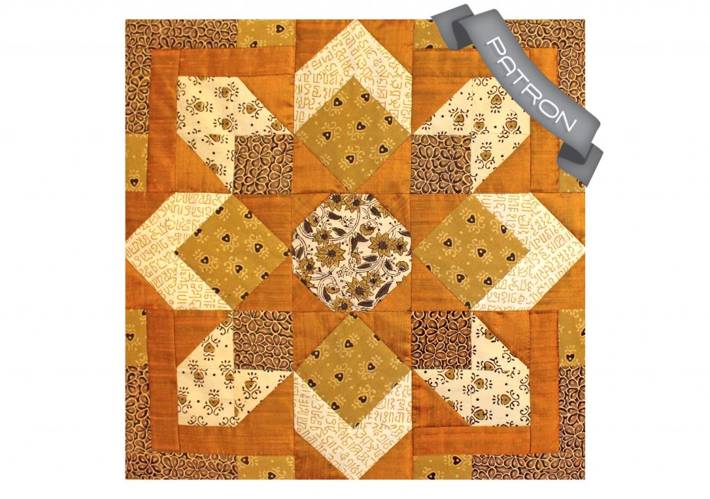 Patron du patchwork Surya | Boutique patchwork | Tissus artisanaux