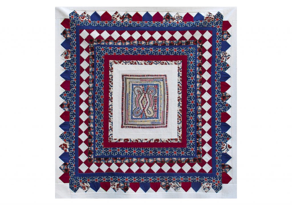 Kit du patchwork Katab "jardin d'automne"