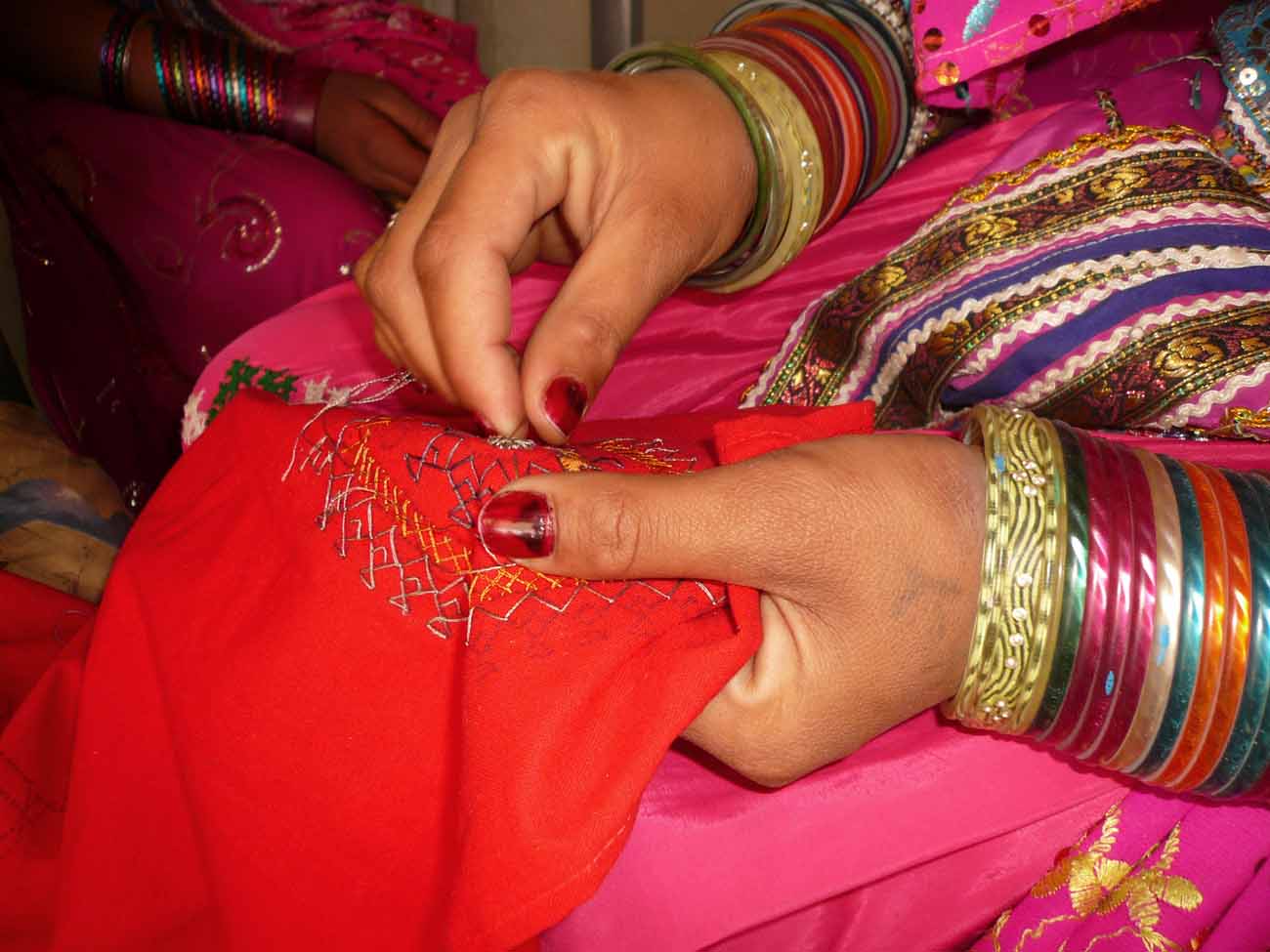 La broderie indienne - Neelam.fr